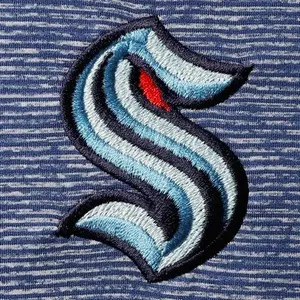 Vineyard Vines Deep Sea Blue Seattle Kraken Destin Stripe Polo - Navy