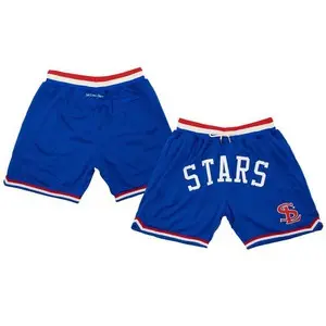 RINGS & CRWNS St. Louis Stars Replica Mesh Shorts - Royal