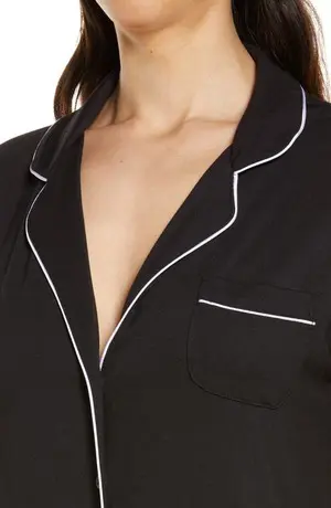 Nordstrom Moonlight Nightshirt - Black