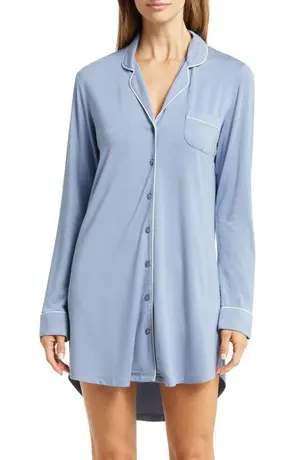 Nordstrom Moonlight Eco Nightshirt Blue Infinity