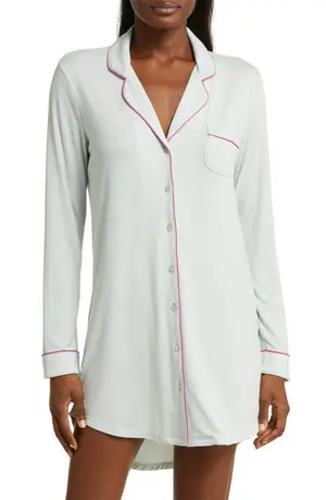 Nordstrom Moonlight Eco Nightshirt Green Hush