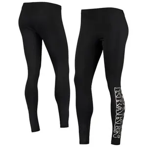 G-III SPORTS BY CARL BANKS Seattle Kraken Stadium Leggings - Black