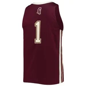 Adidas 1 Mississippi State Bulldogs Reverse Retro Jersey