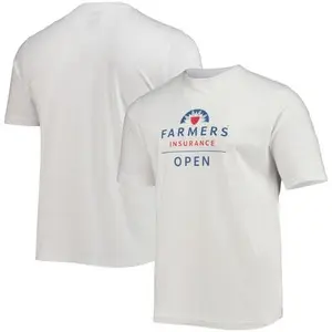 AHEAD Farmers Insurance Open Pembroke Dress T-shirt - White