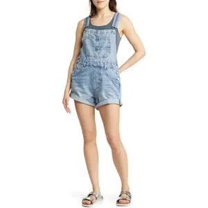 Free People We The Free Ziggy Denim Shortalls - Follow Your Heart