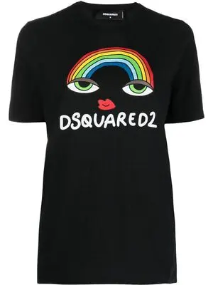 Dsquared2 Cotton T-shirt With Graphic Print