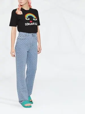 Dsquared2 Cotton T-shirt With Graphic Print