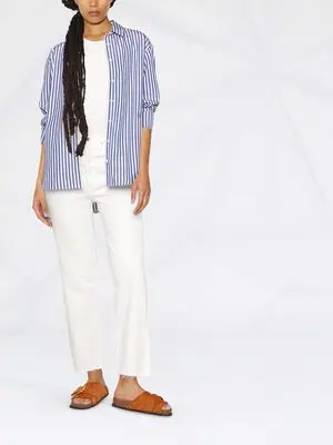 TOTEME Cropped Straight-leg Jeans
