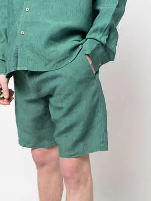 Sease Sunset Drawstring Linen Shorts