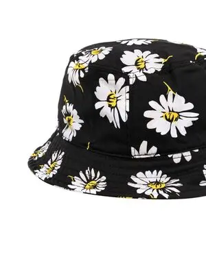 MSGM Floral-print Bucket Hat