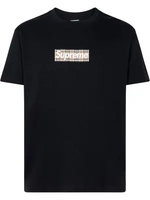 Supreme X Burberry Box-Logo T-Shirt - Black | Editorialist