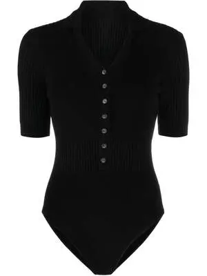 Jacquemus Le Body Yauco Polo Bodysuit