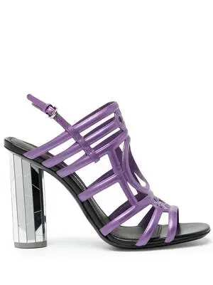 FERRAGAMO Mirrored-heel Sandals