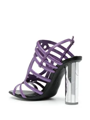 FERRAGAMO Mirrored-heel Sandals