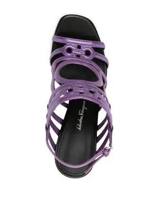 FERRAGAMO Mirrored-heel Sandals