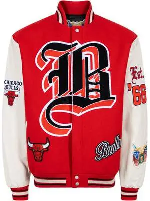 JEFF HAMILTON Chicago Bulls Bomber Jacket