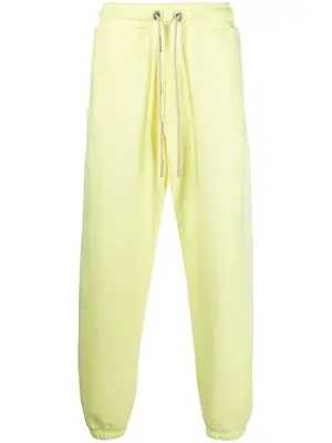 Palm Angels Logo-print Track Pants - Yellow