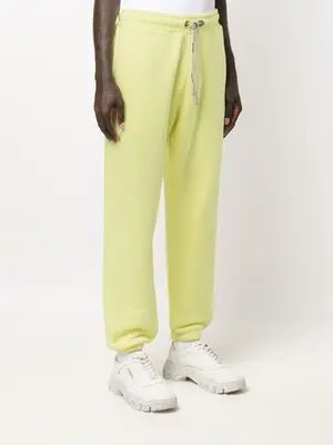 Palm Angels Logo-print Track Pants - Yellow