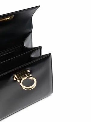 FERRAGAMO Gancini Leather Handbag