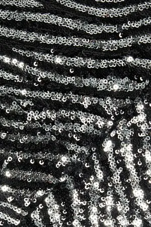 Alexandre Vauthier Zebra Print Sequin Mesh Maxi Dress