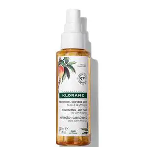 KLORANE Nourishing Dry Hair Oil With Mango 3.3 Fl. Oz - One-color