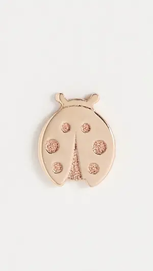 Zoe Chicco 14k Ladybug Stud Earring