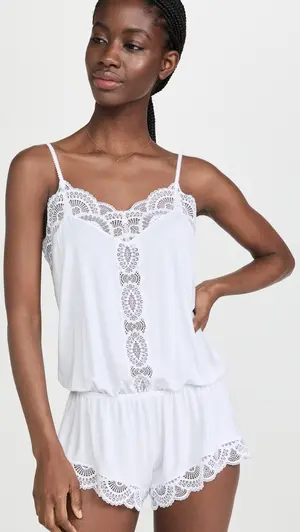 Eberjey Mariana The Dreamer Teddy - White