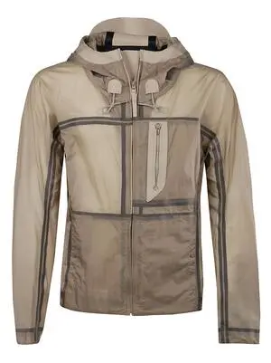 TEN C Wind Combo Bonded Shirt Jacket