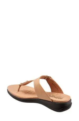 Softwalk Talara Leather Sandal - Tan
