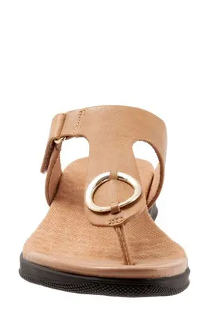 Softwalk Talara Leather Sandal - Tan
