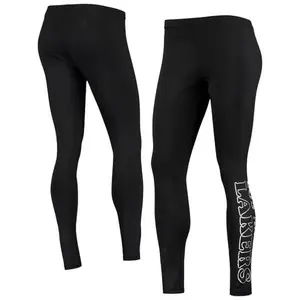 G-III SPORTS BY CARL BANKS Los Angeles Lakers Stadium Leggings - Black
