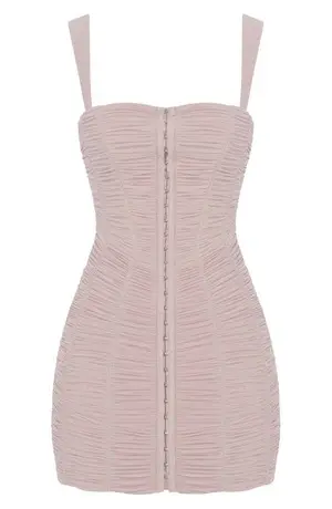 House Of Cb Ruched Mini Dress