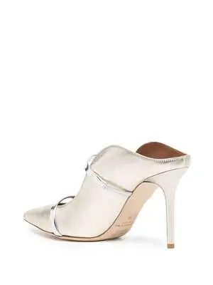 MALONE SOULIERS Maureen 85 Mules - Gold
