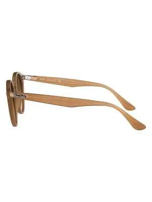Ray-ban Round Frame Sunglasses - Brown