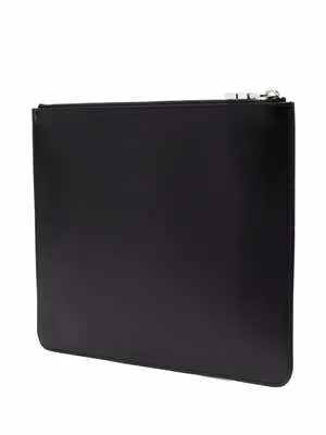 Givenchy Embossed-logo Leather Clutch