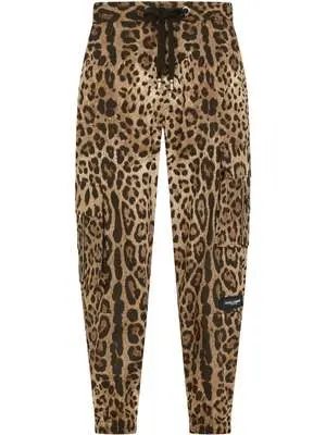 Dolce & Gabbana Leopard-print Track Pants