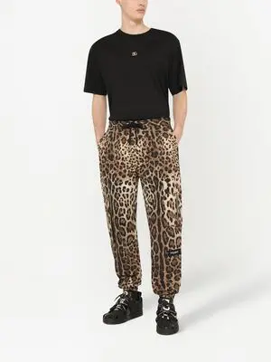 Dolce & Gabbana Leopard-print Track Pants