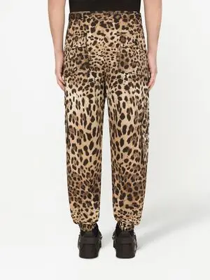 Dolce & Gabbana Leopard-print Track Pants