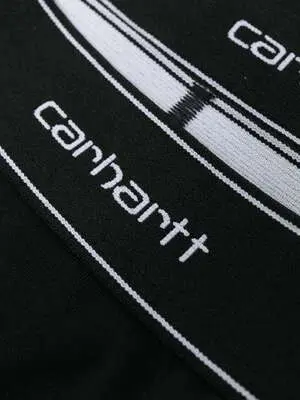 Carhartt Work In Progress Two-pack Logo-print Waistband Boxers - Black