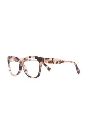 Michael Kors Tortoiseshell Square-frame Glasses