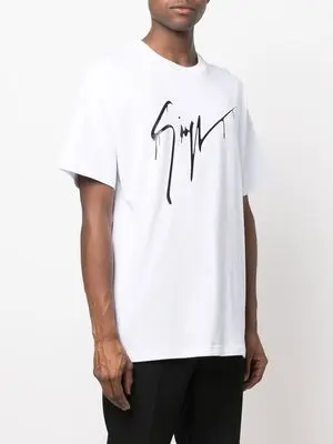 GIUSEPPE ZANOTTI Graphic-print Cotton T-shirt