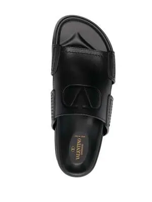 Valentino Garavani Vlogo Signature Slide Sandals