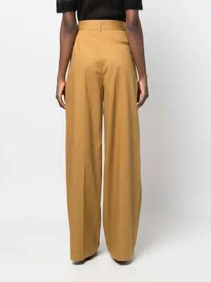 FERRAGAMO High-waisted Wide Leg Trousers