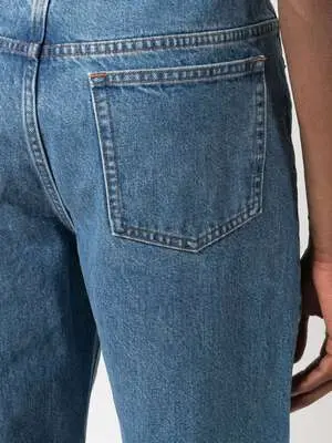 A.p.c. High-rise Straight Leg Jeans - Blue