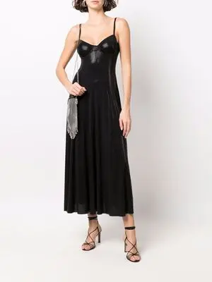 wet look midi dress Silver Moon Wetlook Midi Dress