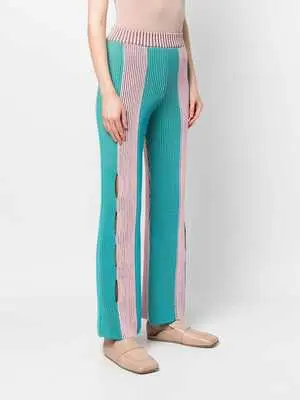 Andersson Bell Striped Knit Trousers