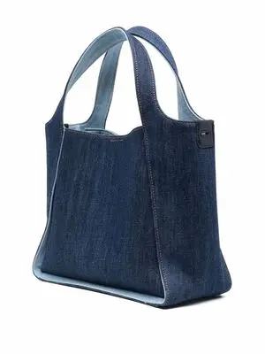 Stella McCartney Stella Logo Denim Tote Bag