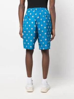 Marni Daisy-print Track Shorts