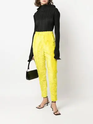 UNDERCOVERISM Textured High-waisted Trousers