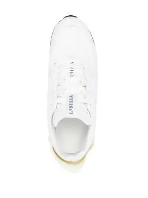 LE SILLA Petalo Lace-up Sneakers - White